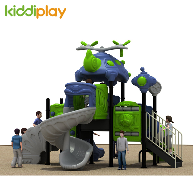 Good Price Airplane Theme Kids Plastic Playground, Children Slide Game ...