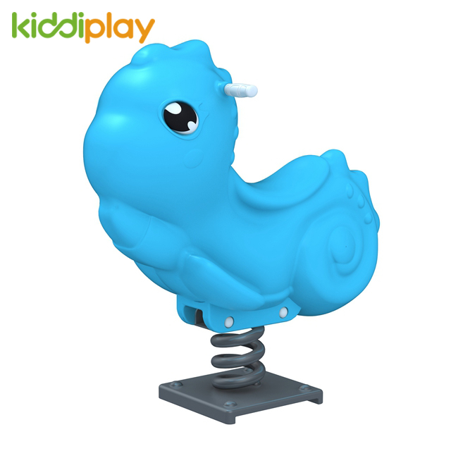 Outdoor playground kids animal spring rider, spring rider for amusement ...