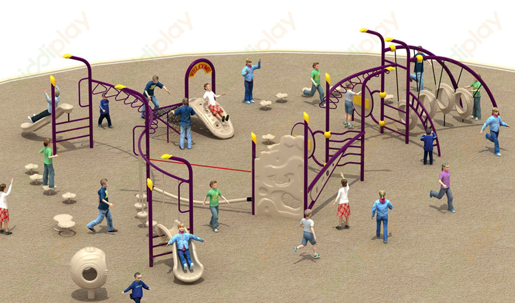 Children Kids Rope Climbing Structure Adventure - Buy Climbing Rope ...