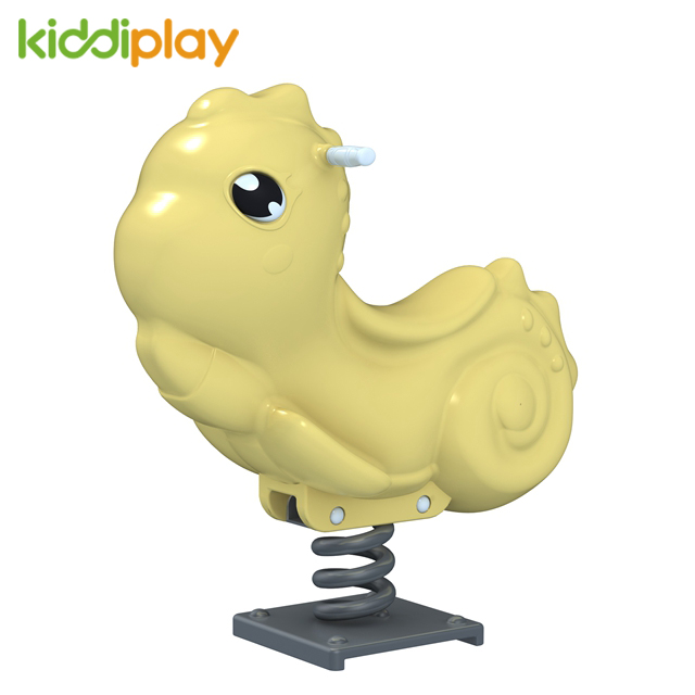 Outdoor playground kids animal spring rider, spring rider for amusement ...